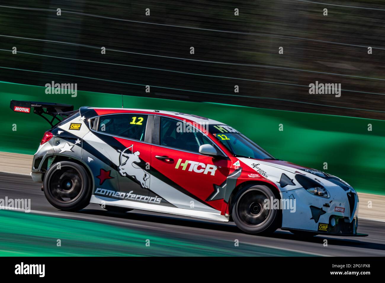 #12 Alfa Romeo Giulietta Veloce, Romeo Ferraris Team, H-TCR Stock Photo ...