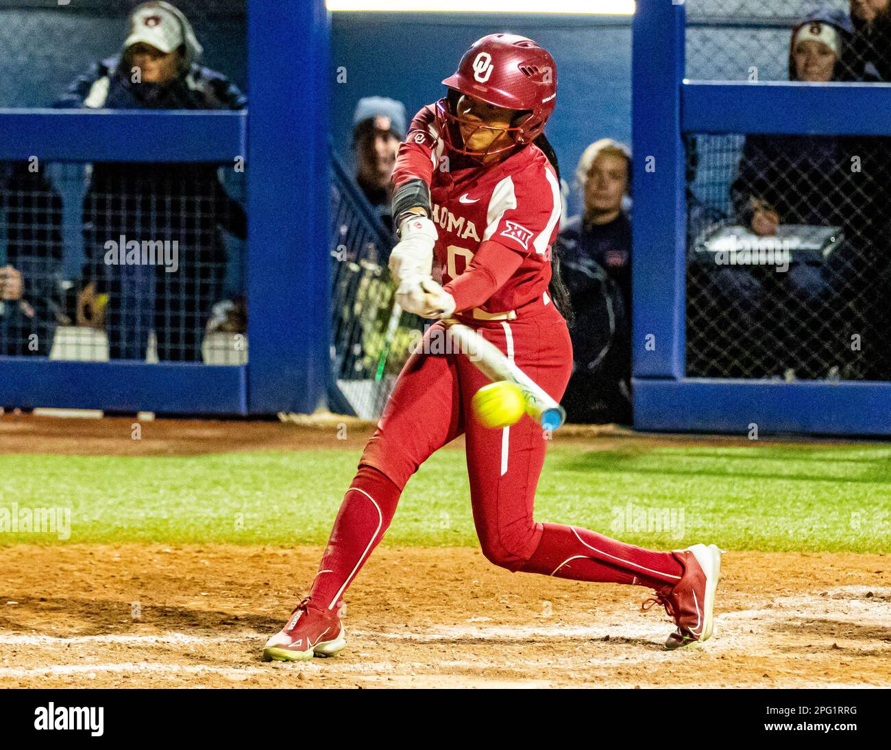 Oklahoma City, Oklahoma, USA. 18th Mar, 2023. Oklahoma's Rylie Boone (0 ...