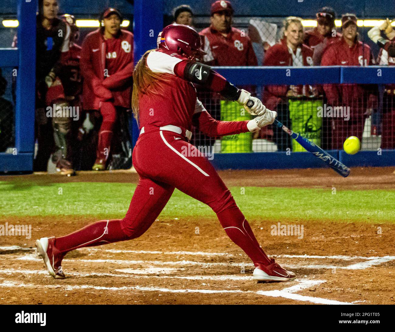 Oklahoma City, Oklahoma, USA. 18th Mar, 2023. Oklahoma's Jocelyn ...