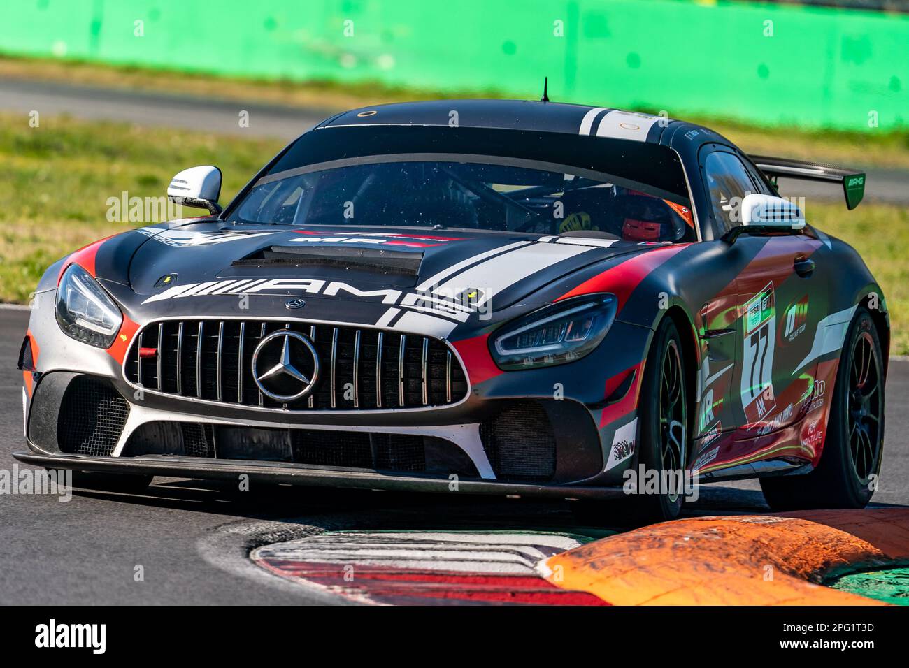 #77 Mercedes-AMG GT4, NM Racing Team, GT4 European Series Stock Photo ...