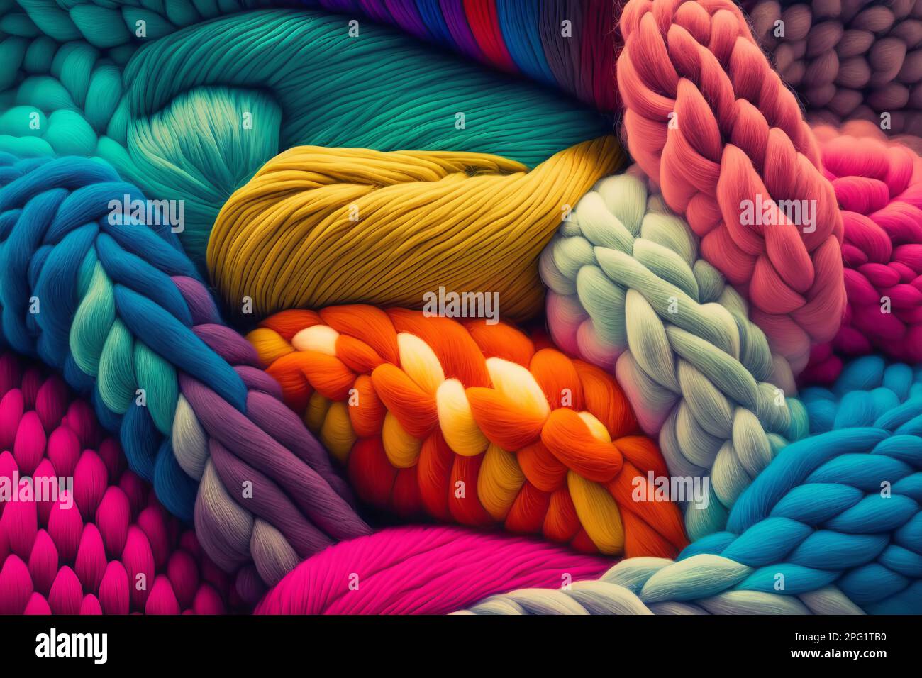 Macrame rainbow hi-res stock photography and images - Alamy