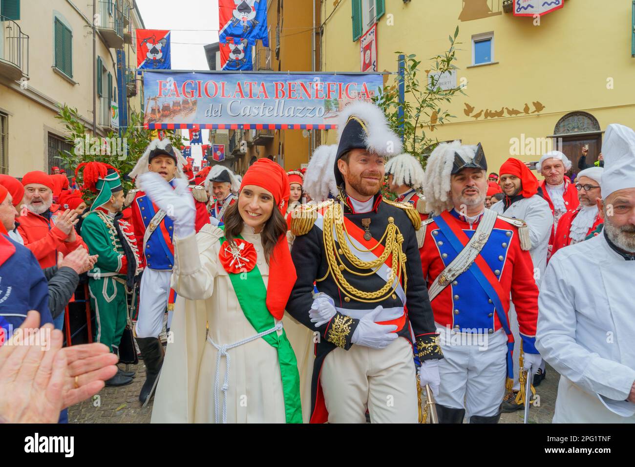 Ivrea, Italy - February 19, 2023: The millers daughter and other ...