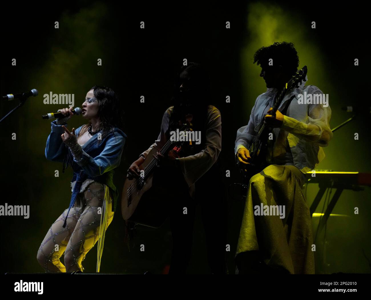 Catalina García and Santiago Prieto, of Monsieur Perine perform during ...