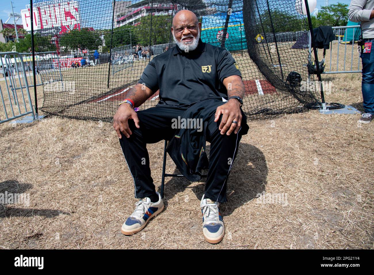 Cecil Fielder is seen at the Innings Festival on Sunday, March 19, 2023 ...
