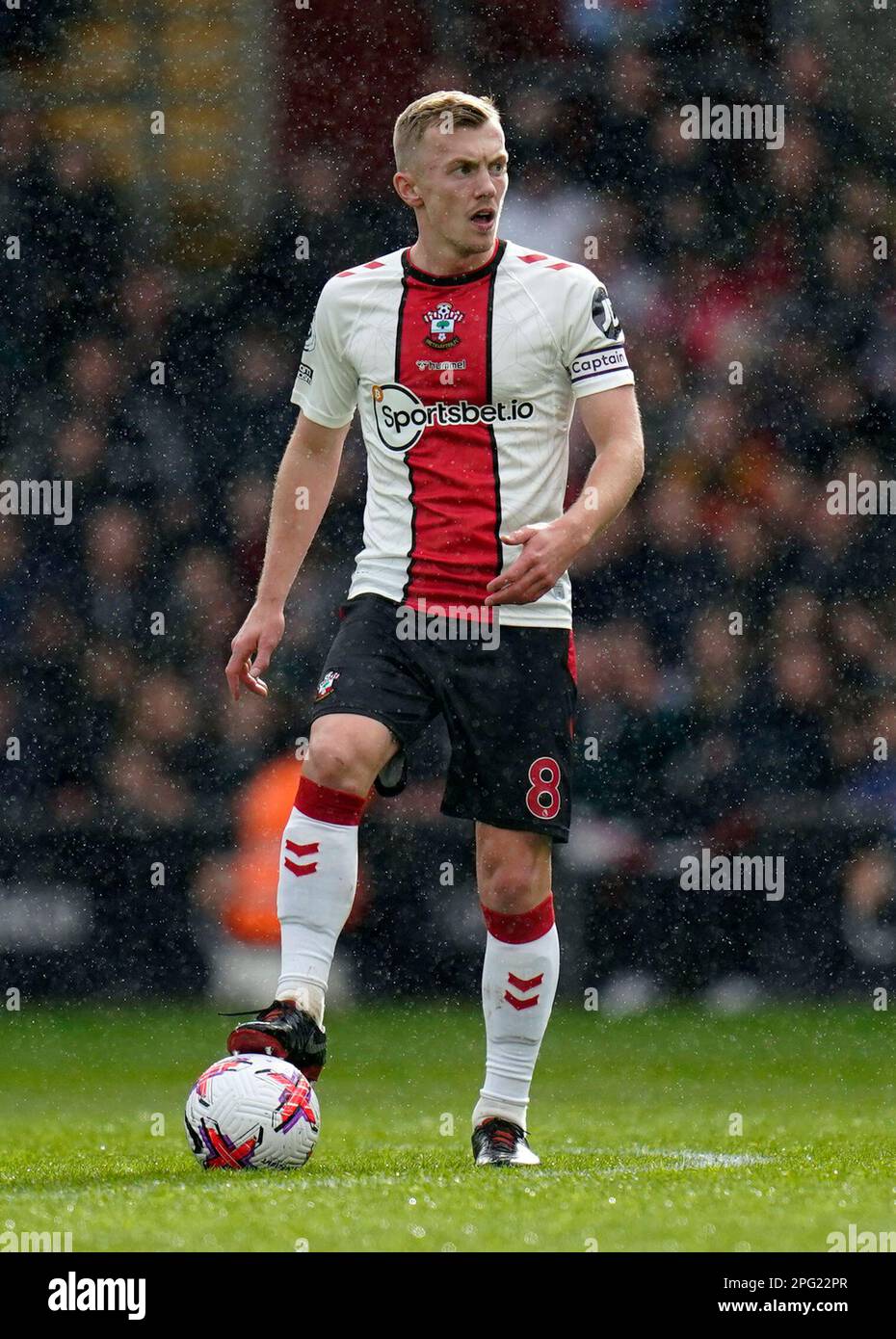 Southampton's James Ward-Prowse during the Premier League match at St ...