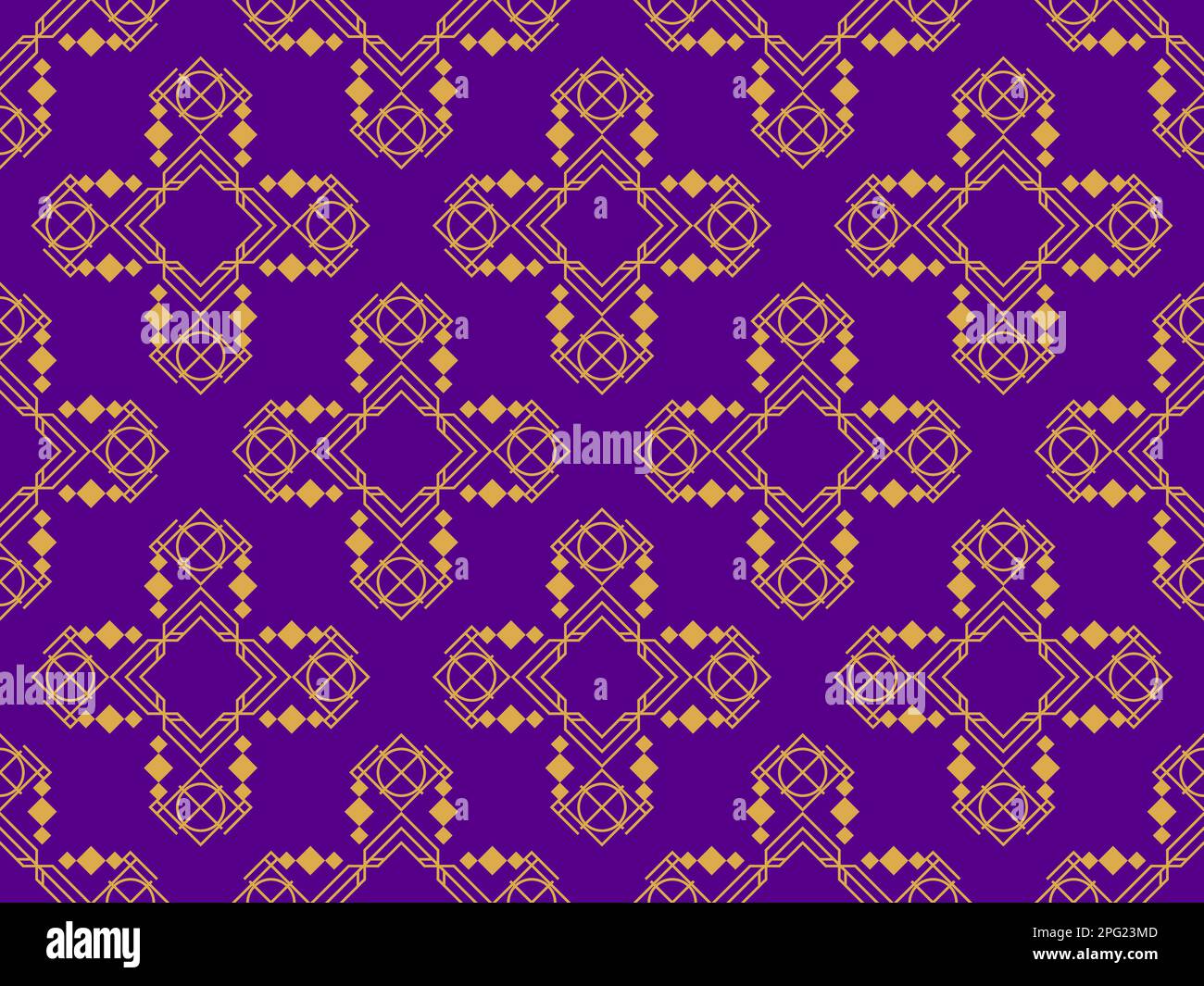 Line art seamless pattern in classic style. Vintage geometric linear ...