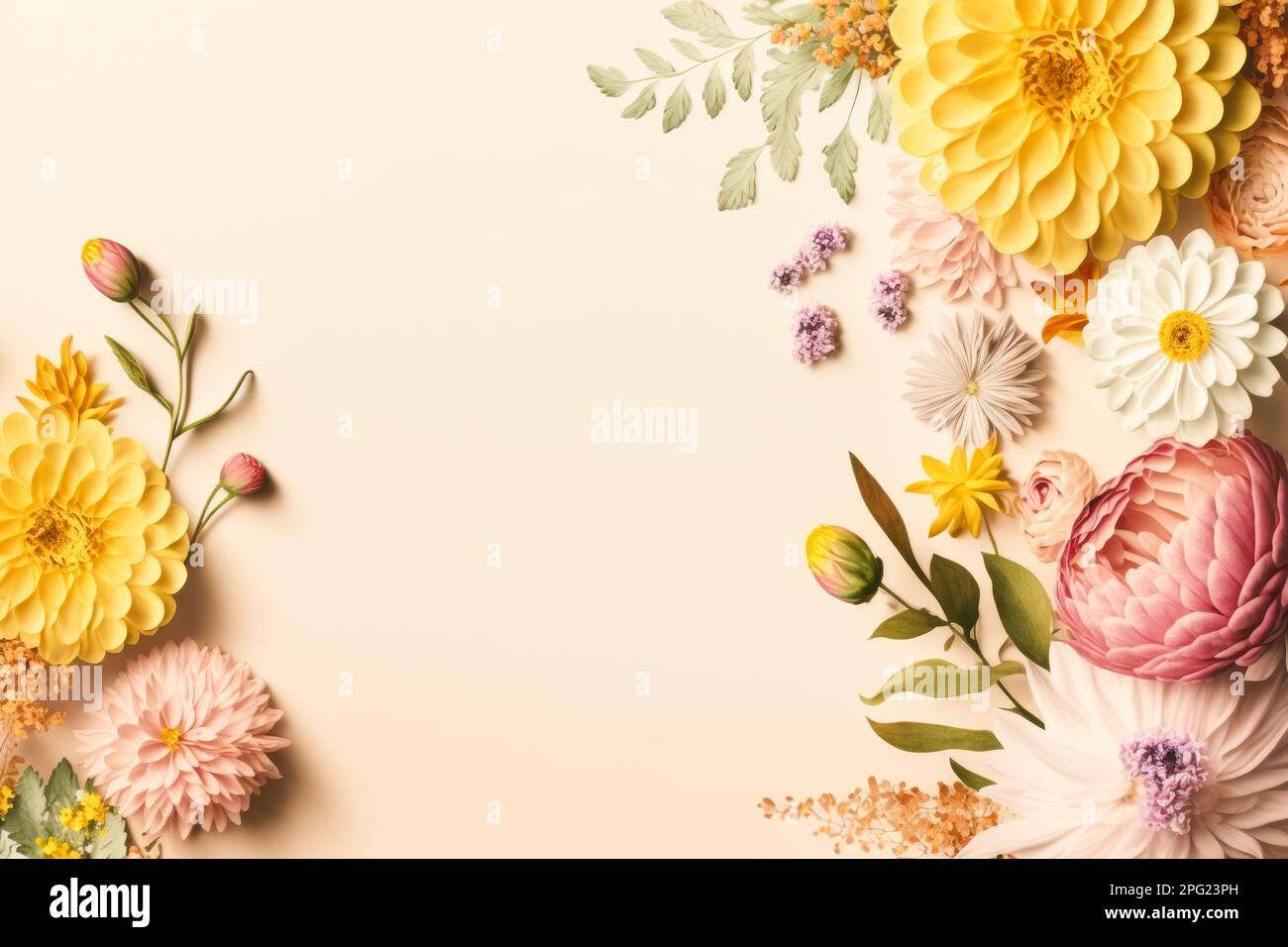 Spring generative ai hi-res stock photography and images - Alamy
