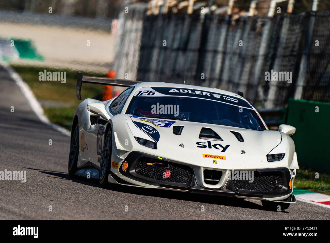 #126 Ferrari 488 Challenge Evo, Scuderia Autoropa, Ferrari Challenge ...