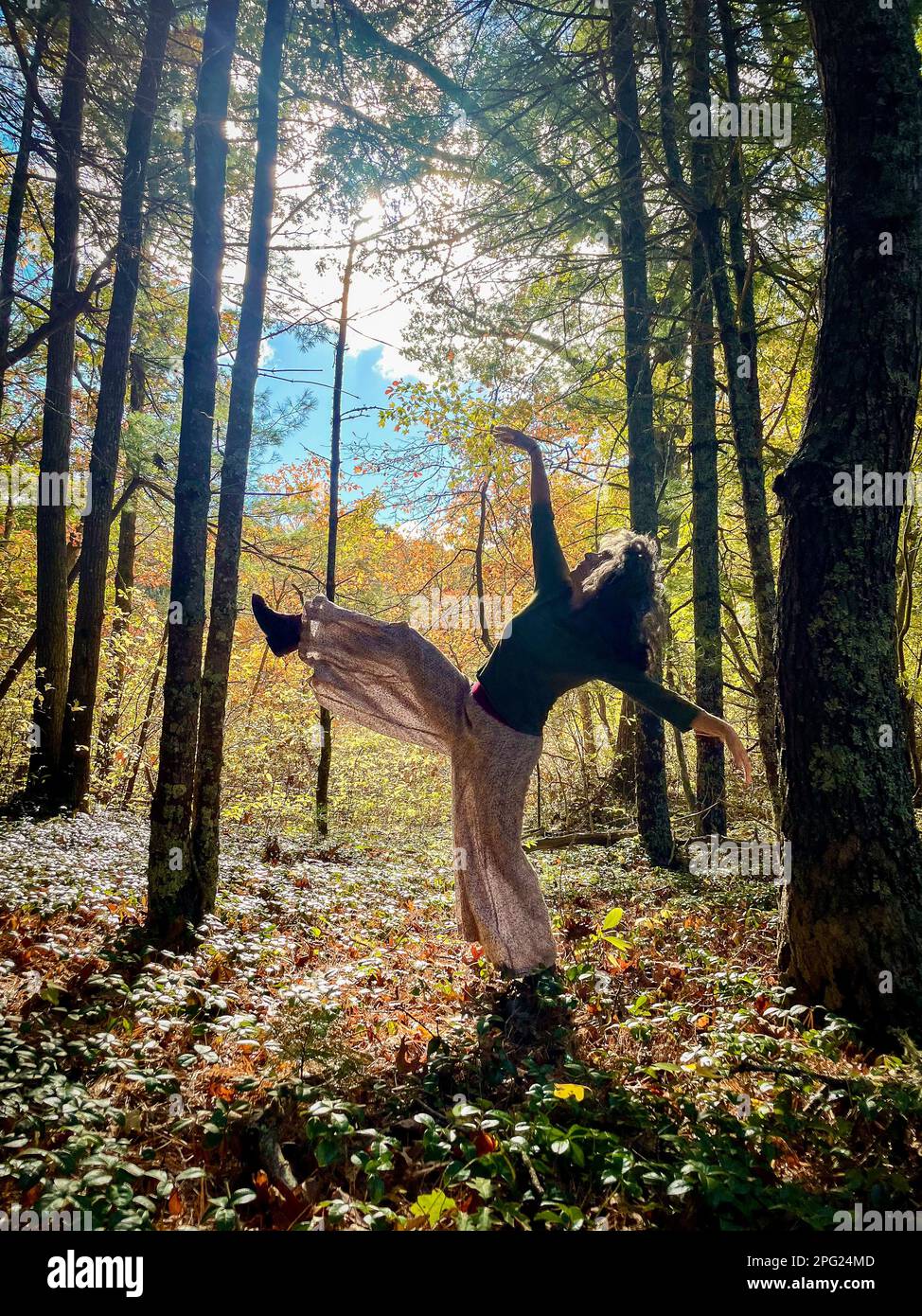 Dancing woman with cape hi-res stock photography and images - Alamy