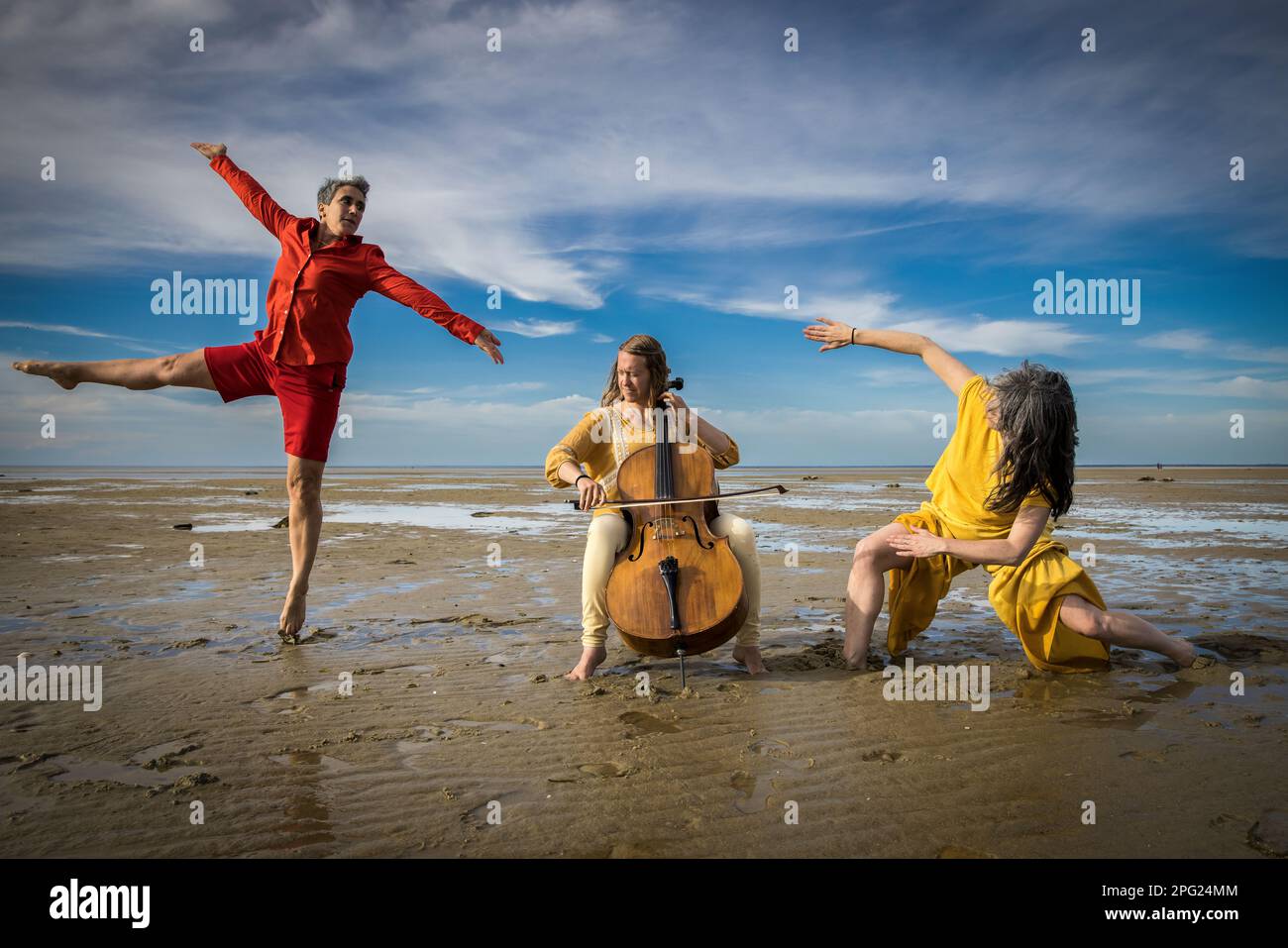 Female cellist hi-res stock photography and images - Alamy