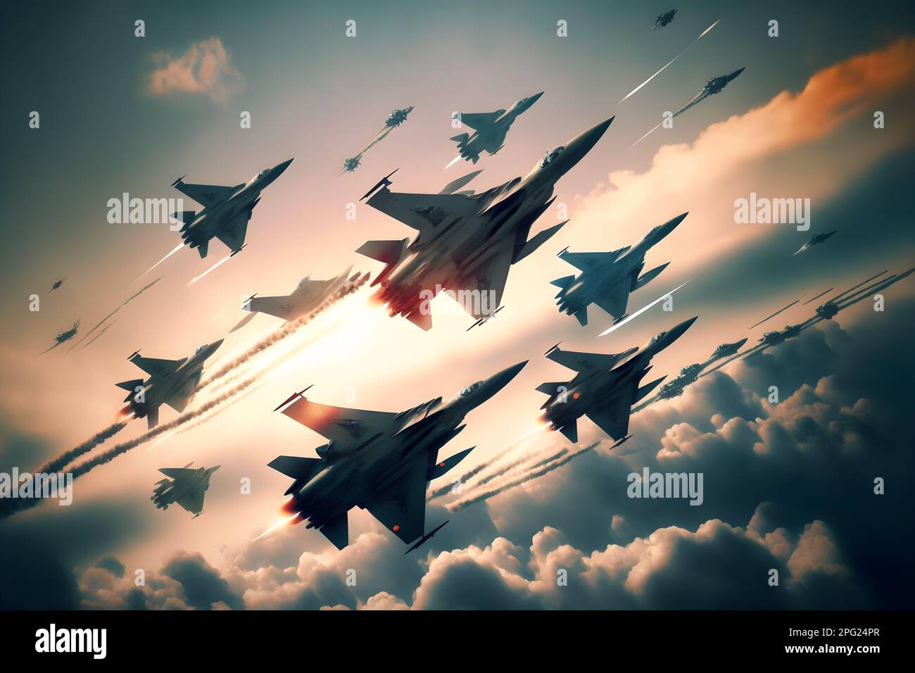 Multiple aircraft performance hi-res stock photography and images - Alamy