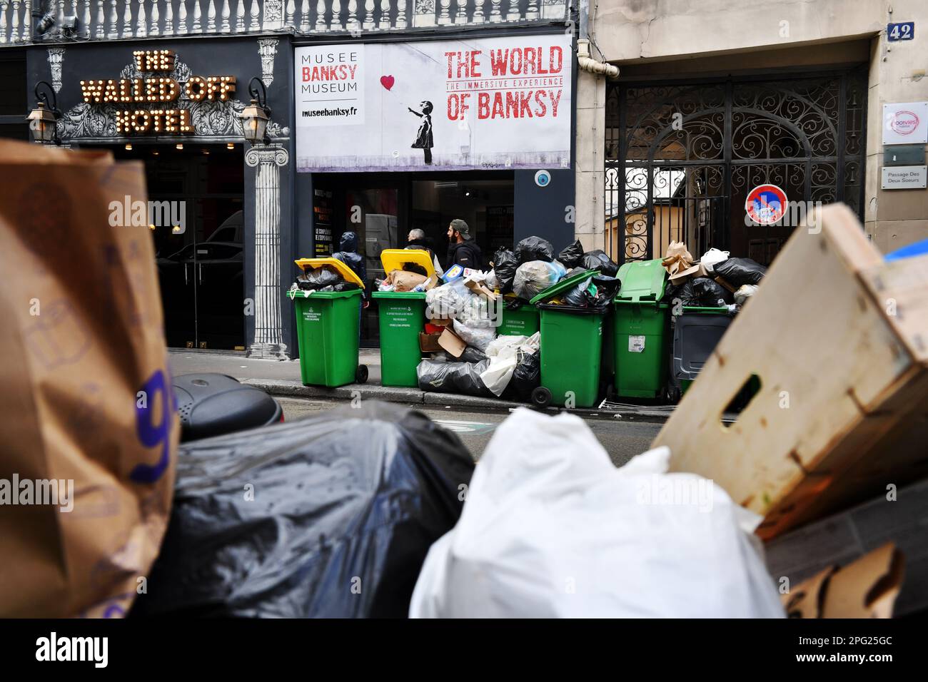 Garbage Strike Collection in Paris in march 2023 - France Stock Photo ...