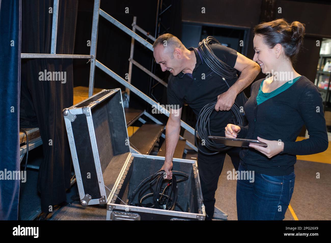 Industrial sound stage hi-res stock photography and images - Alamy