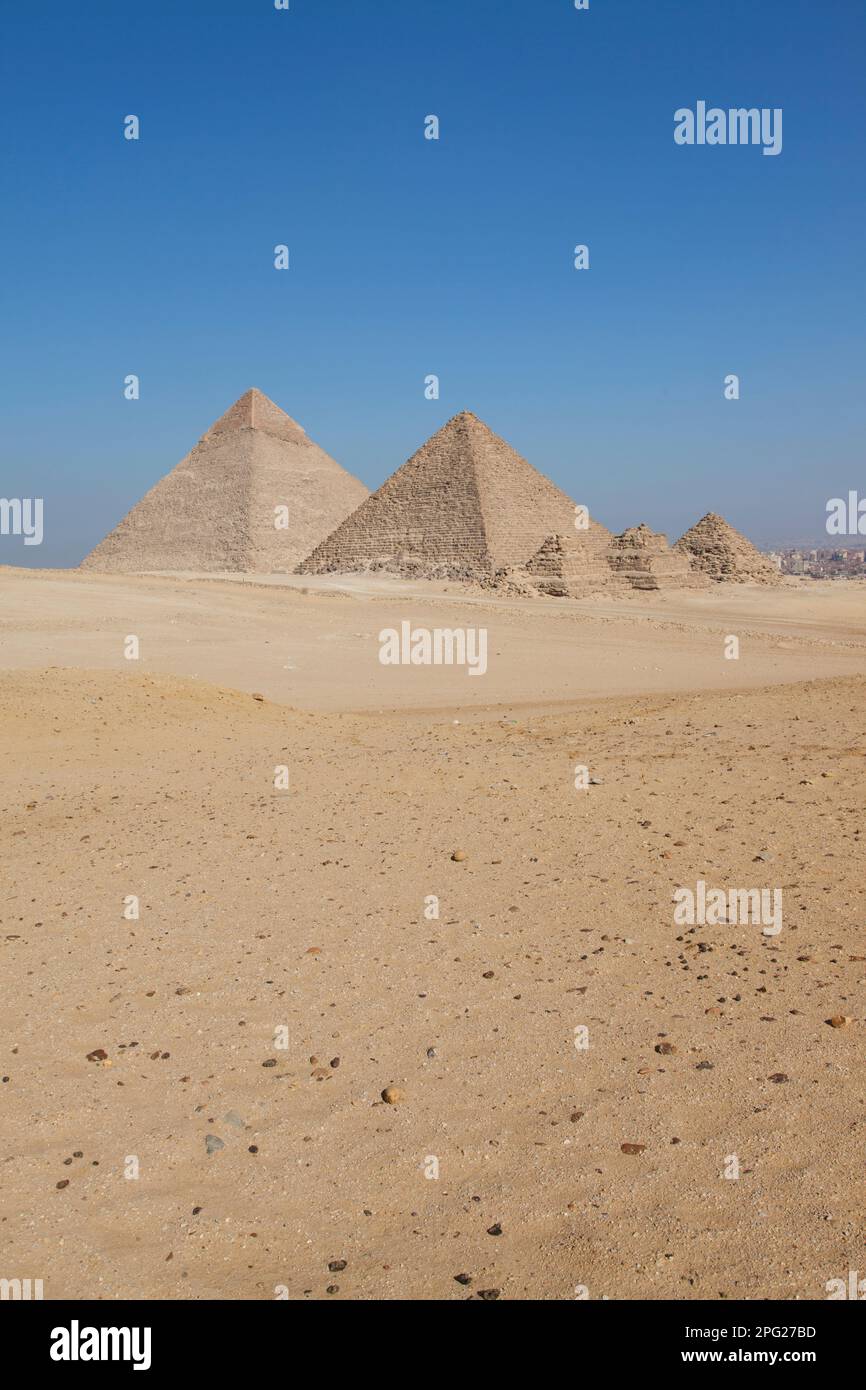 Egypt, the great pyramids of giza Stock Photo - Alamy