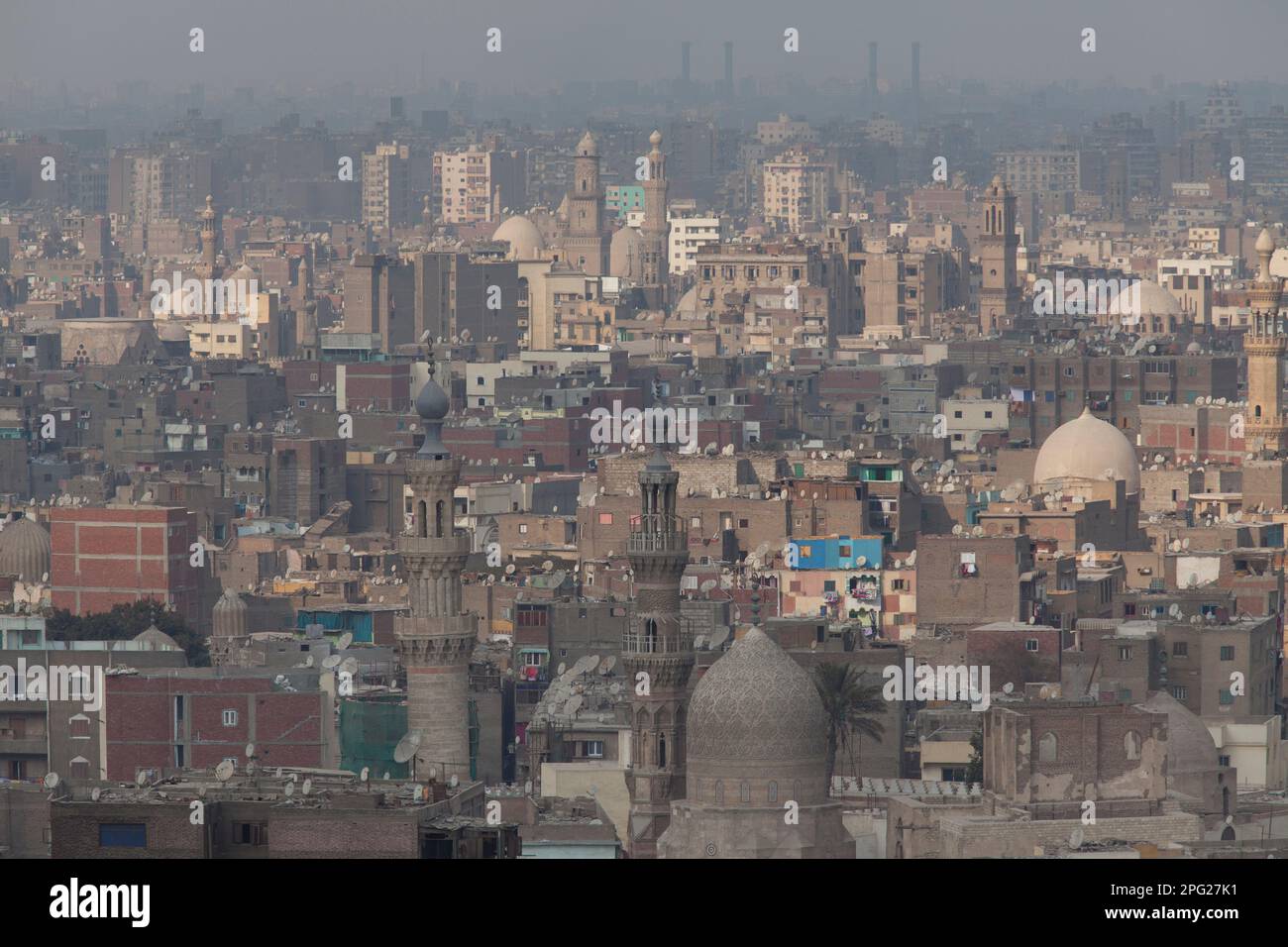 Egypt, Cairo, view over Cairo Stock Photo - Alamy