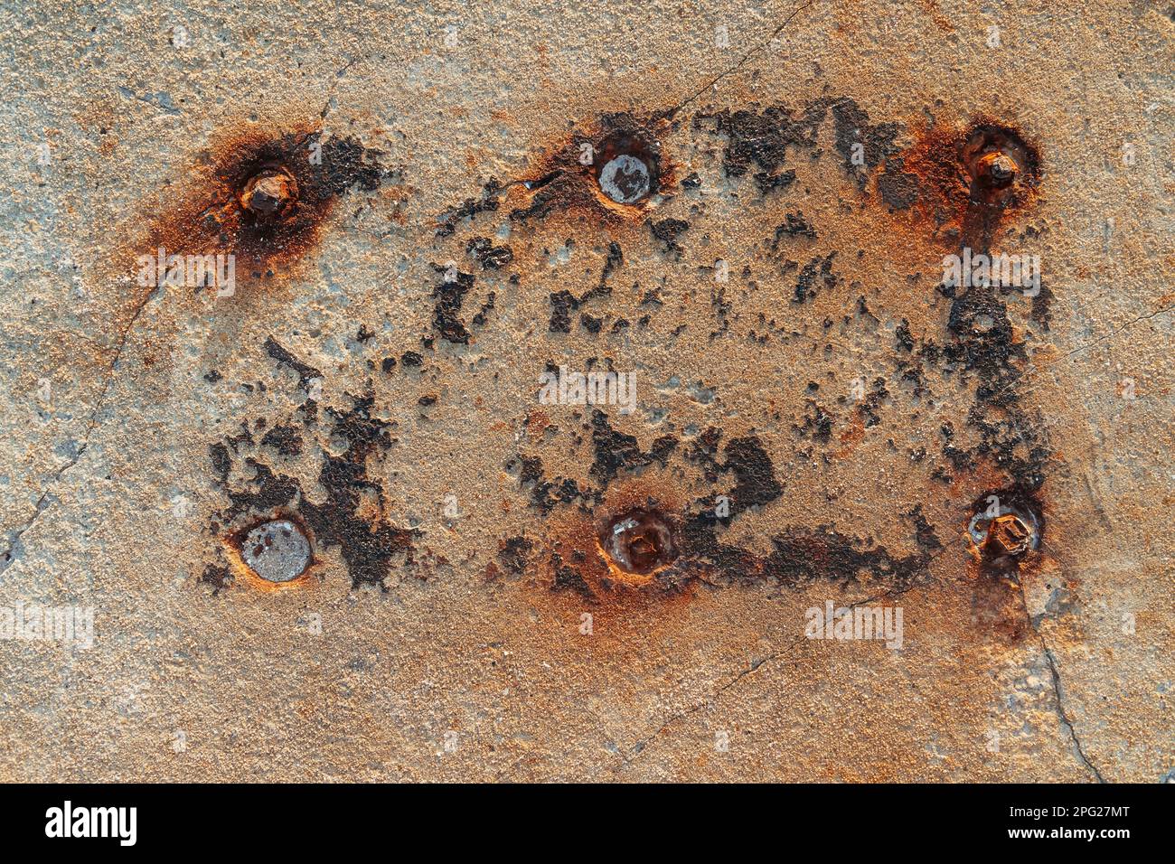 Old rusty textured metal surface. Conception of aging and decay Stock Photo - Alamy