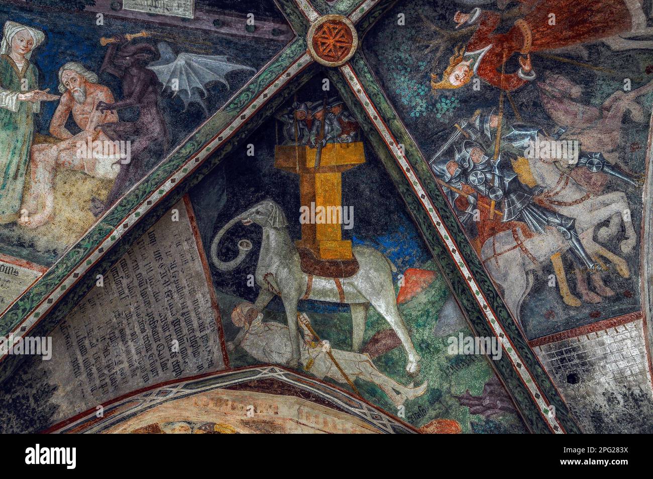 Hebrew hero Eleazar Maccabee at Battle of Beth Zechariah in 162 BC lies ...