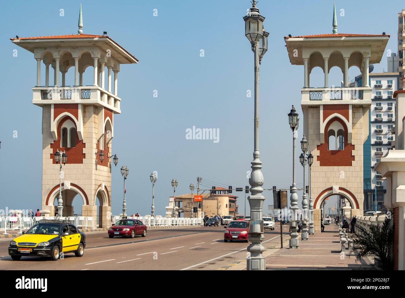 Stanley Bridge on Corniche, Alexandria, Egypt Stock Photo - Alamy