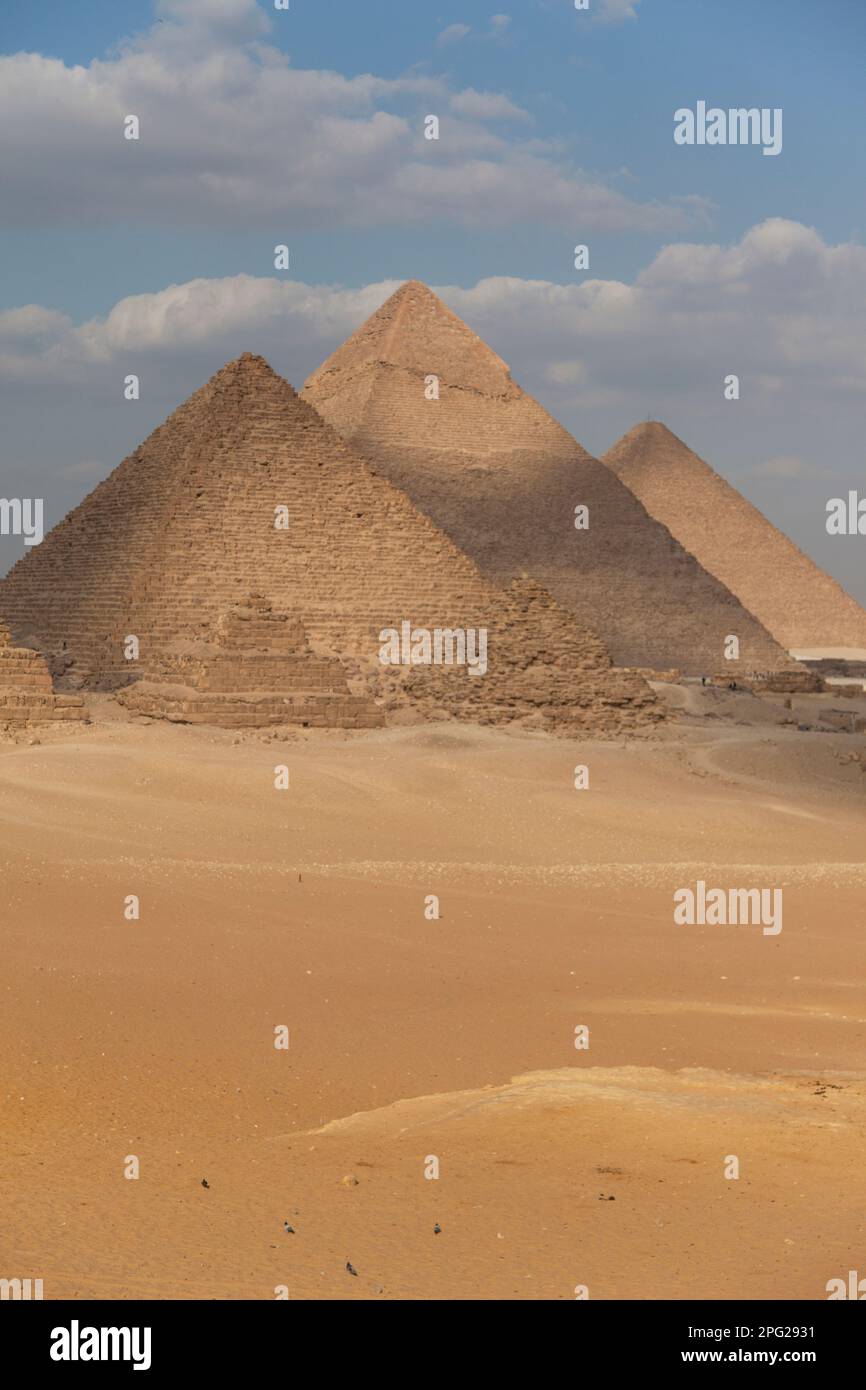 Egypt, Giza, the great Pyramids at Giza Stock Photo - Alamy