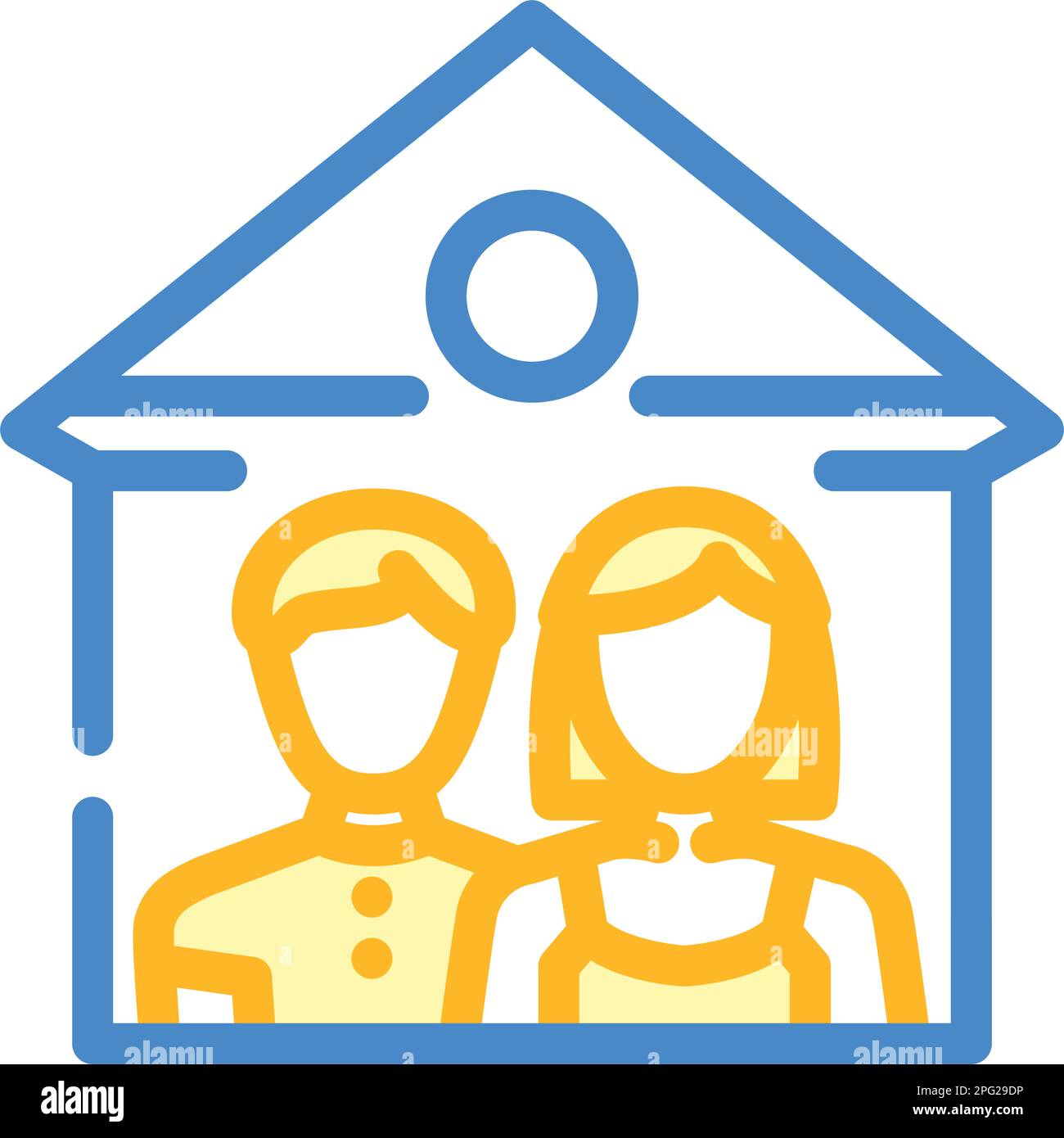 spend time with family headache treatment color icon vector ...