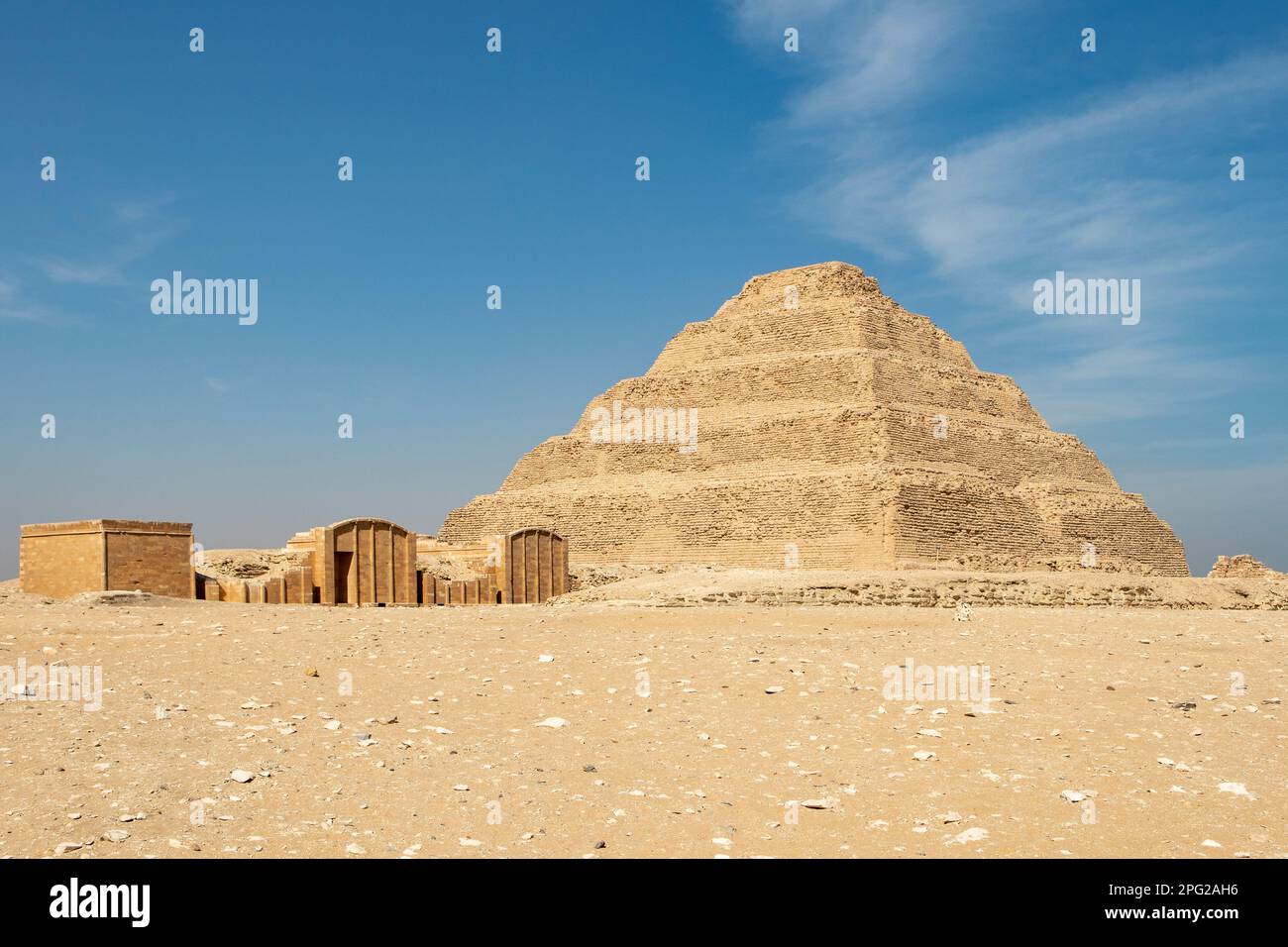 Pyramid of sakkara hi-res stock photography and images - Alamy