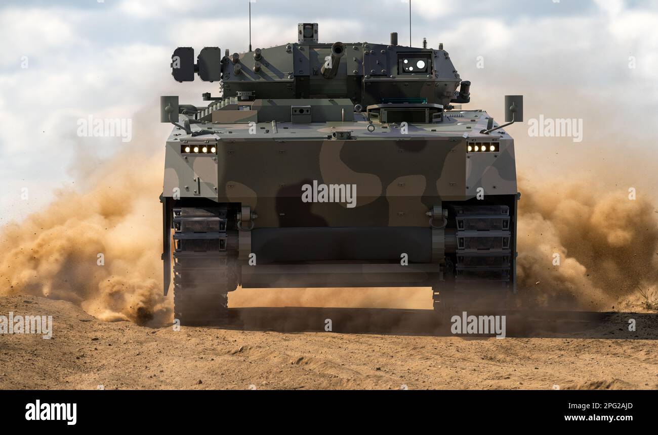 Modern Armored Military Vehicles