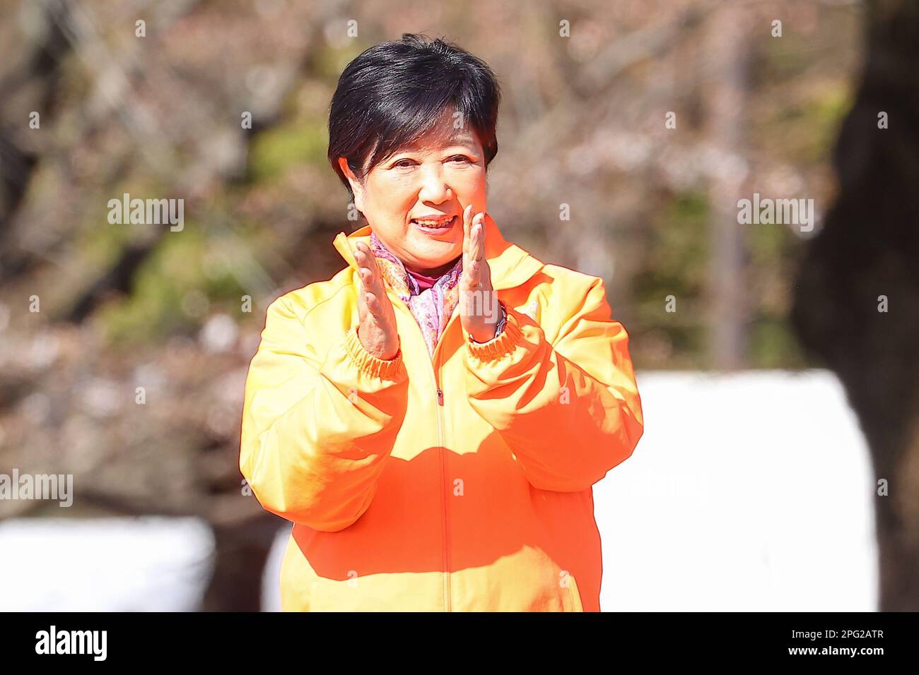 Tokyo, Japan. 19th Mar, 2023. Governor of Tokyo Yuriko Koike, March 19 ...