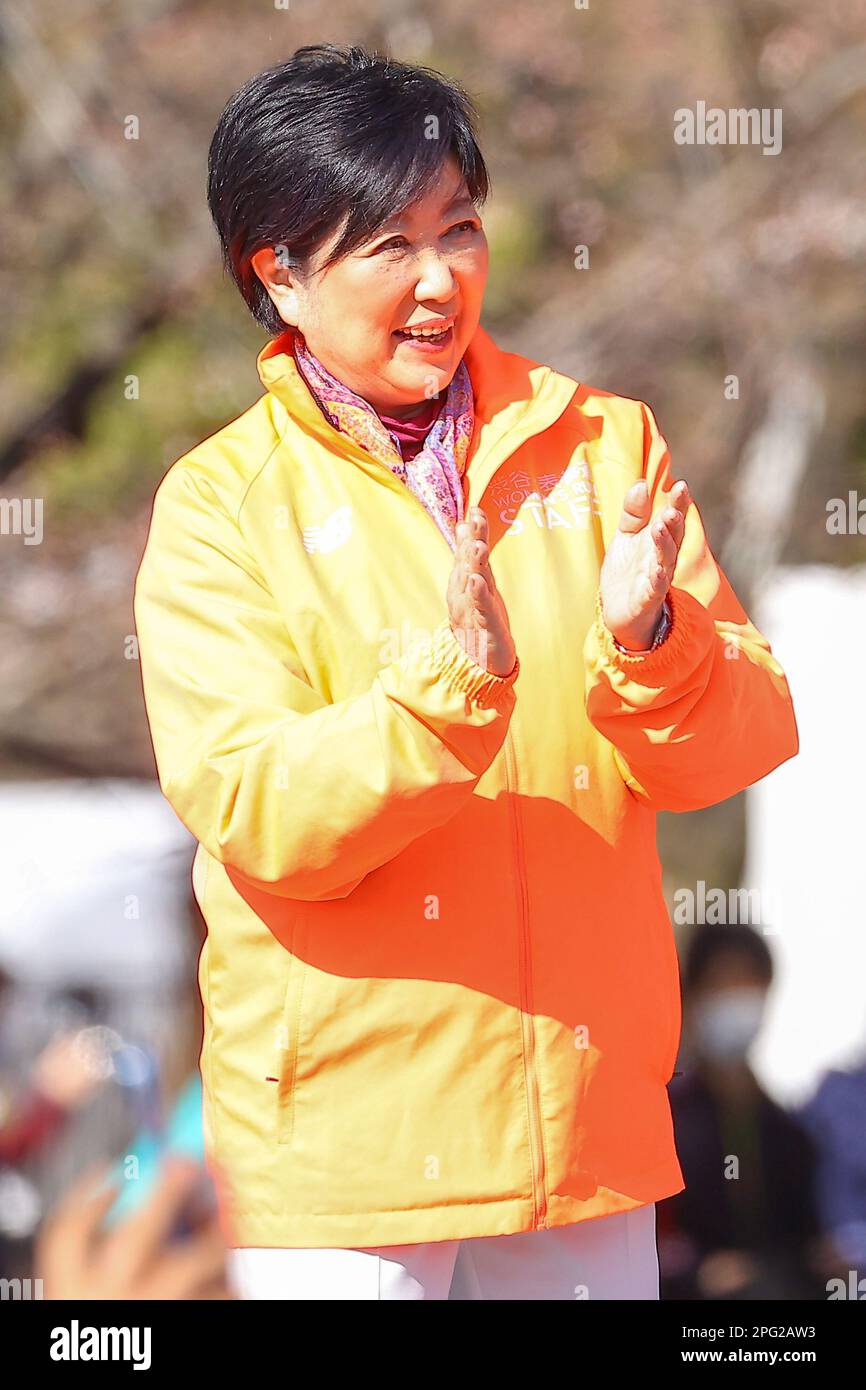 Tokyo, Japan. 19th Mar, 2023. Governor of Tokyo Yuriko Koike, March 19 ...