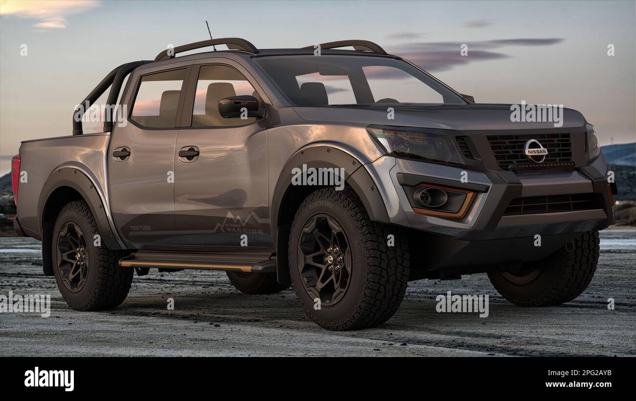 Nissan Navara N-Trek Warrior Stock Photo - Alamy