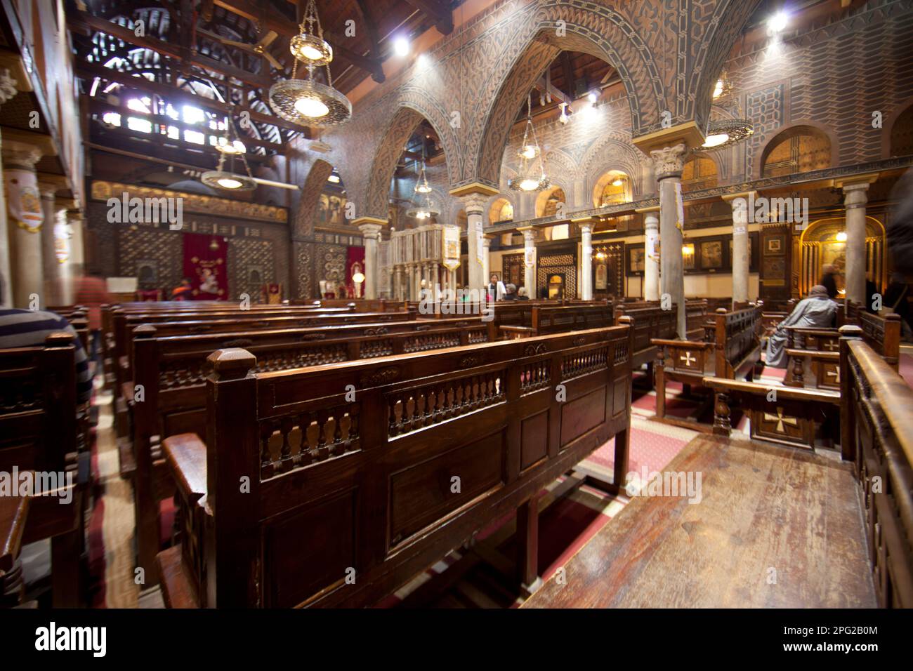 Coptic church christians egypt hi-res stock photography and images - Alamy