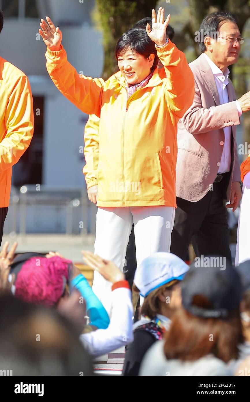 Tokyo, Japan. 19th Mar, 2023. Governor of Tokyo Yuriko Koike, March 19 ...