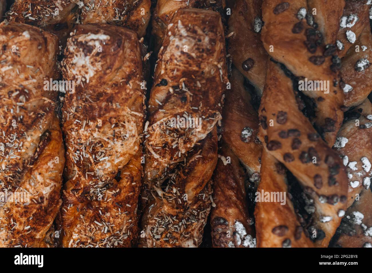 Sweet crispy fresh pastries Stock Photo - Alamy