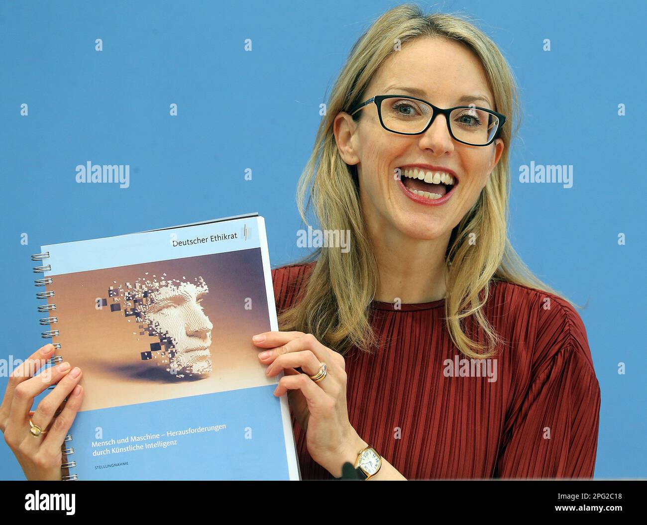 Berlin, Germany. 20th Mar, 2023. Alena Buyx, Chairwoman of the German ...