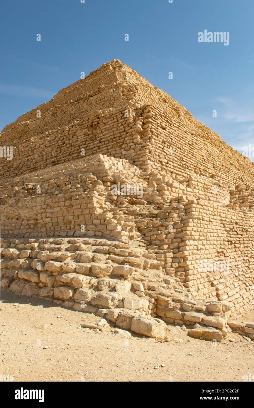 Stepped Pyramid Of Djoser Diagram