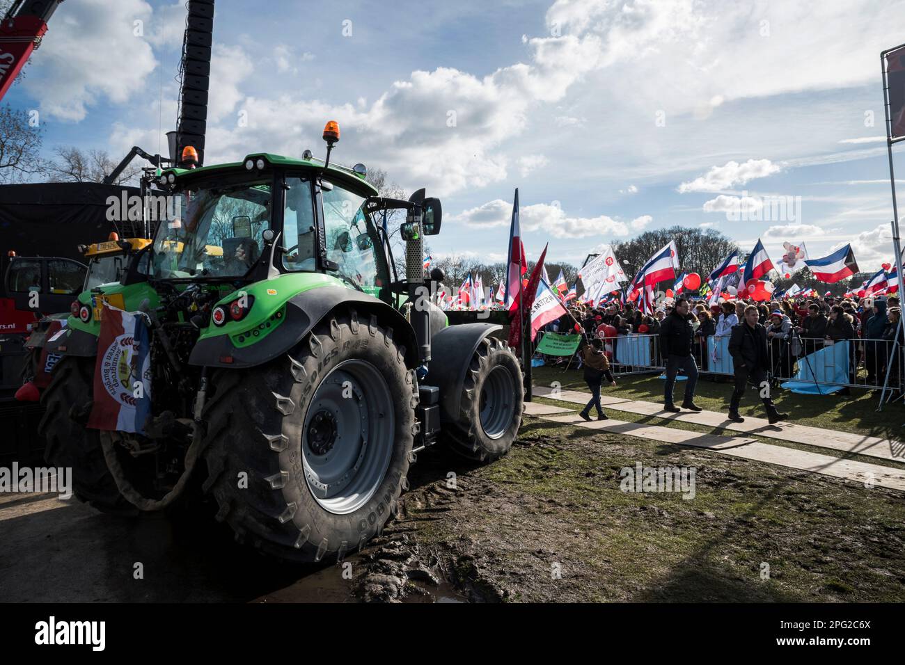 The Hague,the Netherlands.11th March 2023 Thousands of farmers and ...