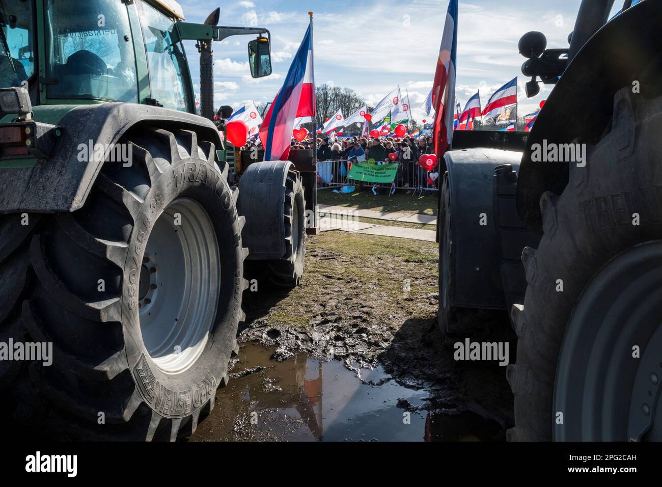 The Hague,the Netherlands.11th March 2023 Thousands of farmers and ...