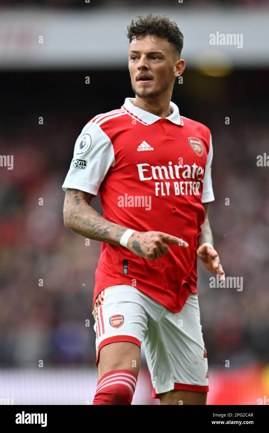 LONDON, ENGLAND - 2023 MARCH 19: Ben White of Arsenal FC during the ...