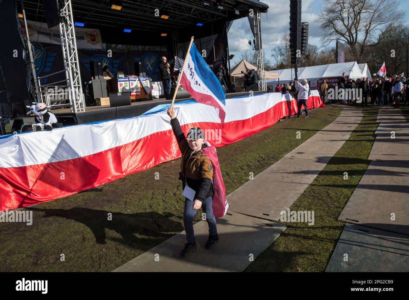 The Hague,the Netherlands.11th March 2023 Thousands of farmers and ...