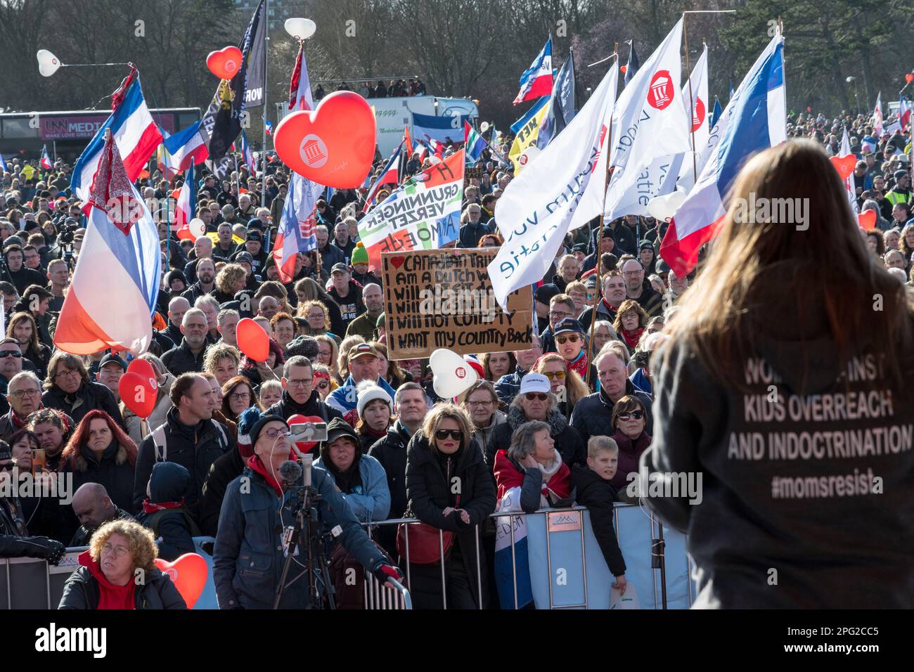 The Hague,the Netherlands.11th March 2023 Thousands of farmers and ...
