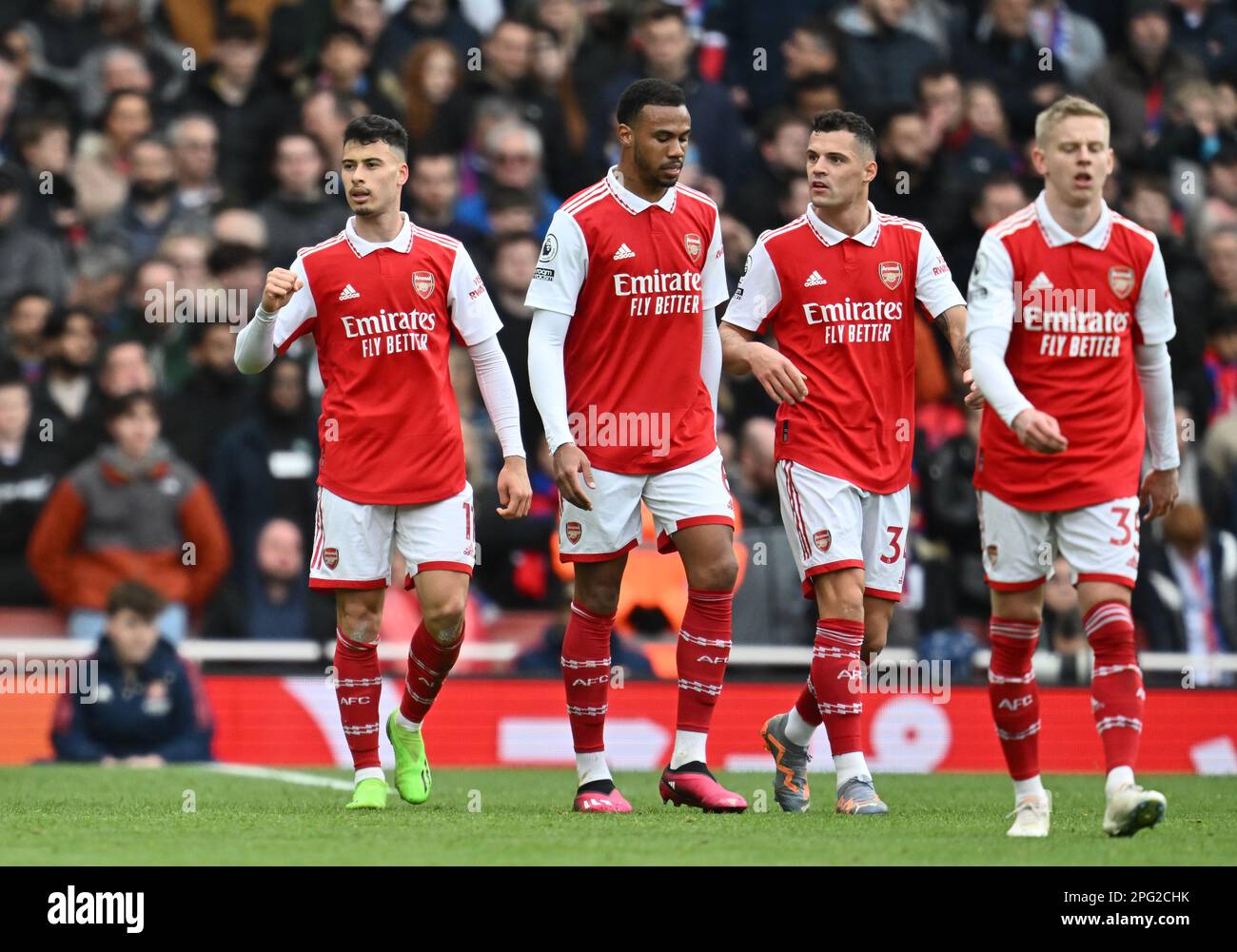 Gabriel martinelli celebrates hi-res stock photography and images - Alamy