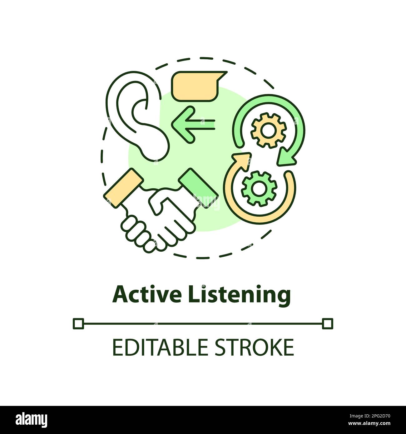 Active listening concept icon Stock Vector Image & Art - Alamy Active listening concept icon Stock Vector Image & Art - Alamy