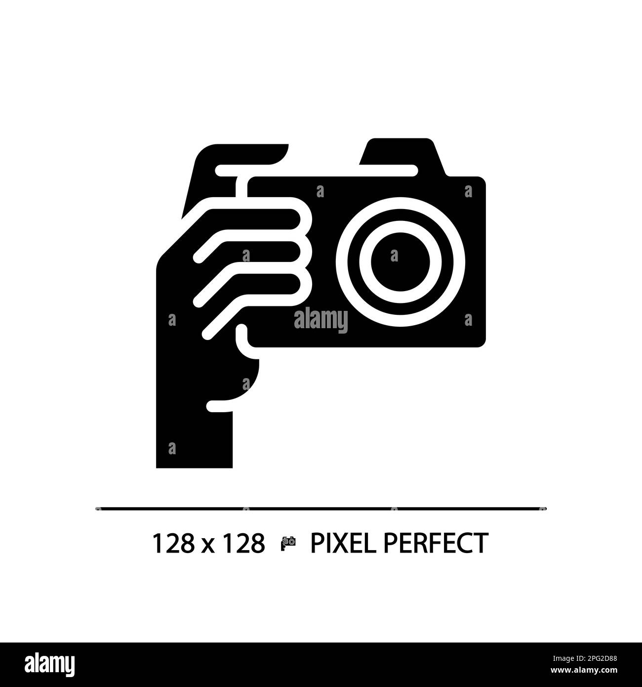 Black pixel art hand Black and White Stock Photos & Images - Alamy