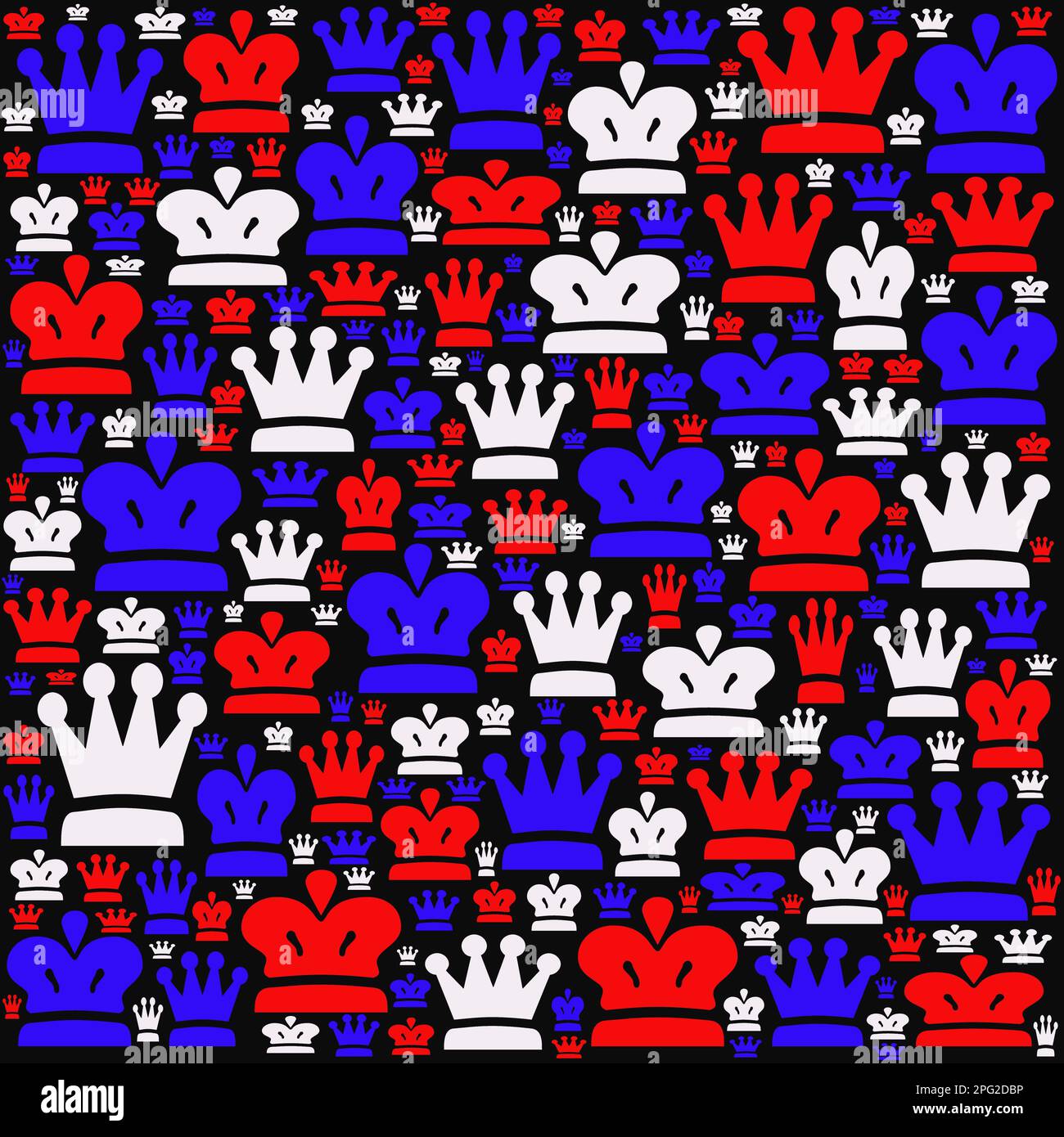 Abstract and contemporary digital art crown design Stock Photo - Alamy