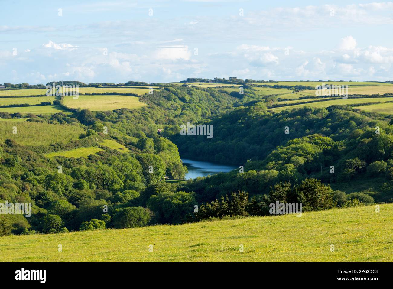 Slade Reservoir, Ilfracombe, North Devon, UK Stock Photo - Alamy