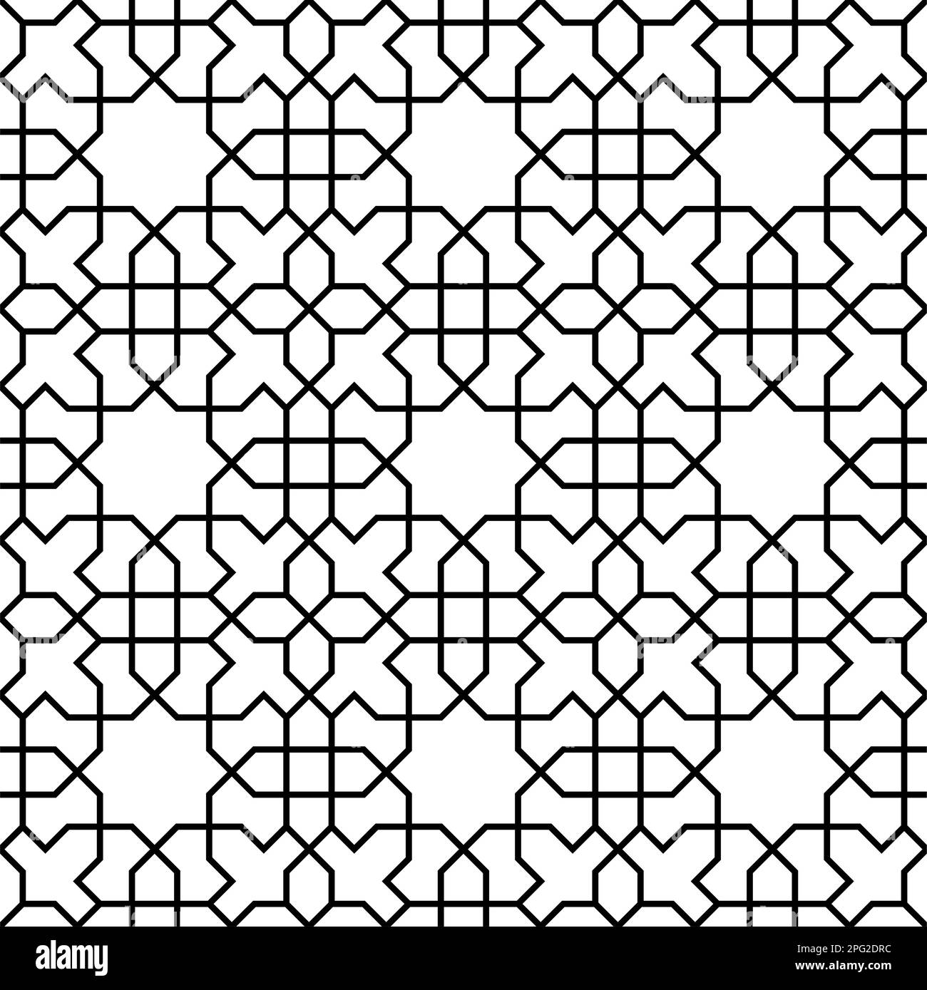Simple Islamic Geometric Vector