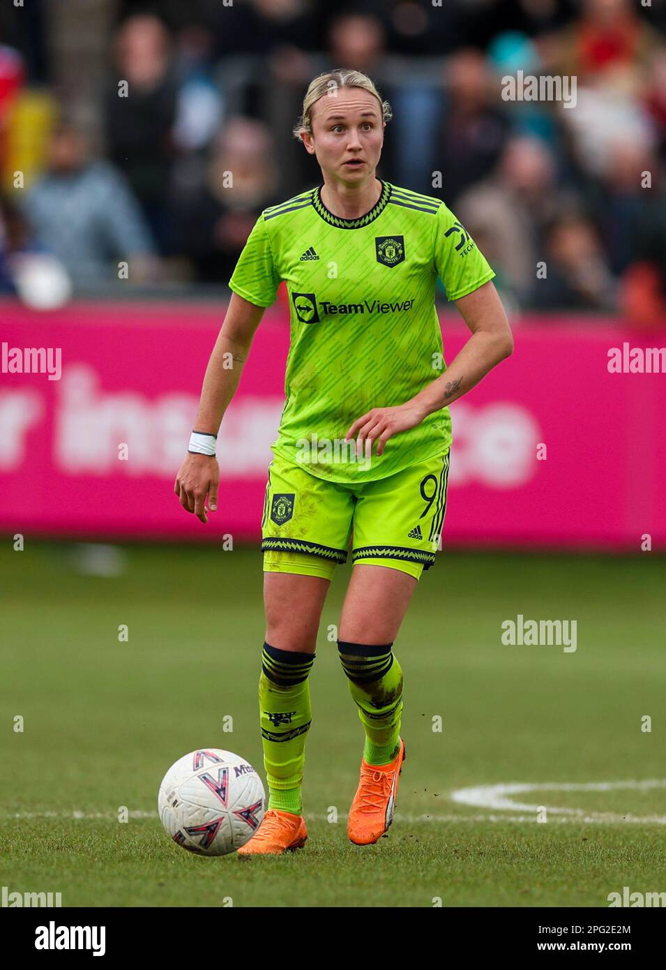 Manchester United's Martha Thomas in action during the Vitality Women's ...
