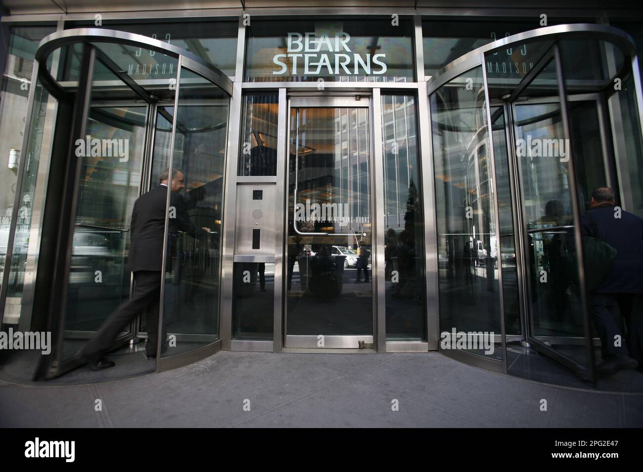 The Headquarters of Bear Sterns on Manhattan after it was published ...
