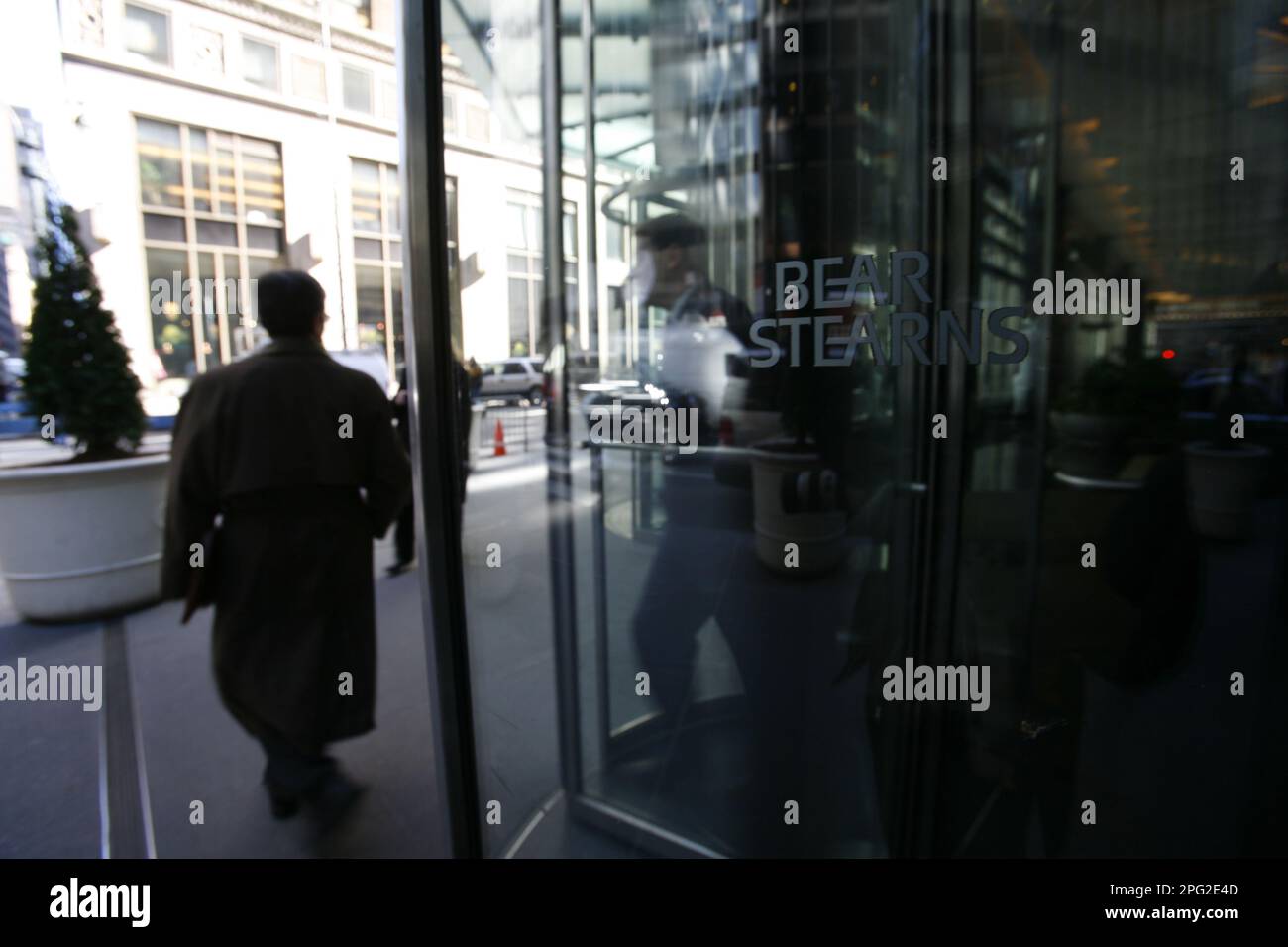 The Headquarters of Bear Sterns on Manhattan after it was published ...