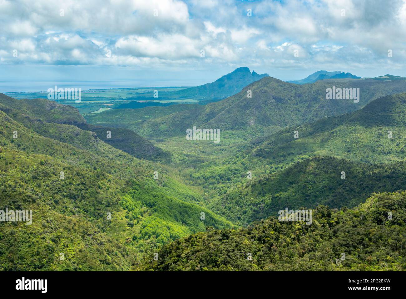 Gorge View, Black River Gorges NP, Mauritius Stock Photo - Alamy