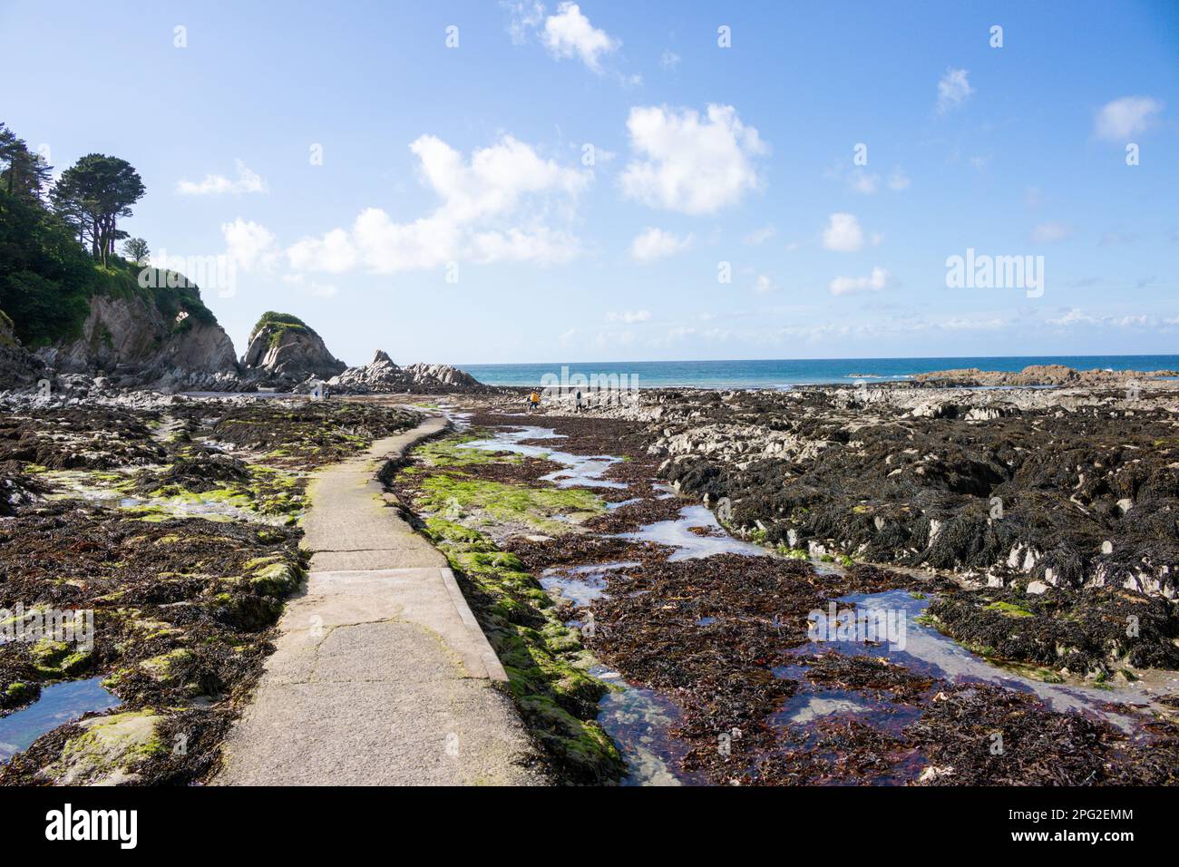 Lee Bay, Ilfracombe, North Devon, UK Stock Photo - Alamy